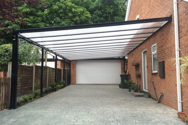 Carports in Surrey & West London | P & P Glass